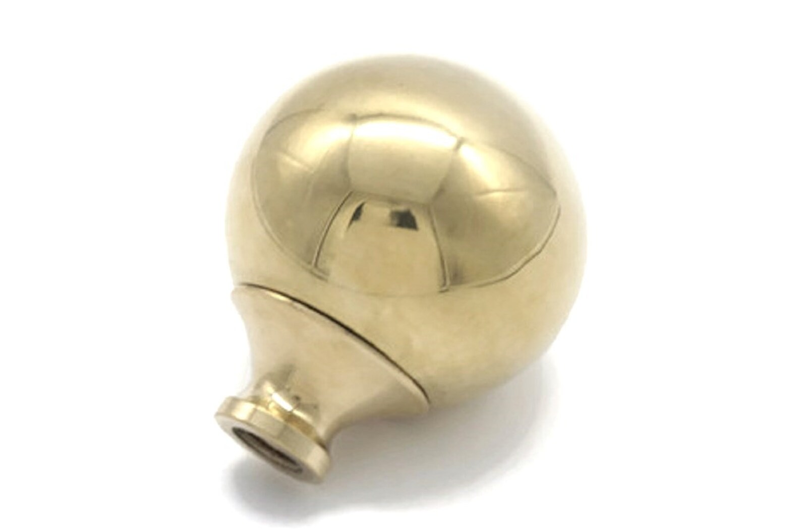 BRASS BED Ball FINIAL Cannon Ball Bed Frame 1 3/4" Diameter X 2 1/4 ...