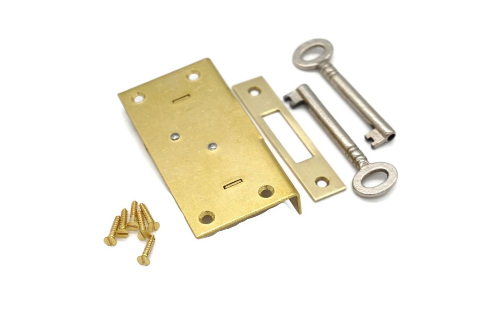 HALF MORTISE Chest Lock Antique Half Mortise Furniture Cabinet Lock for ...