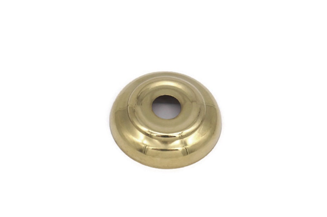 Brass Bed Finial Ball Washer Mount Spacer 1 3/4" Diameter X 1/2" High ...