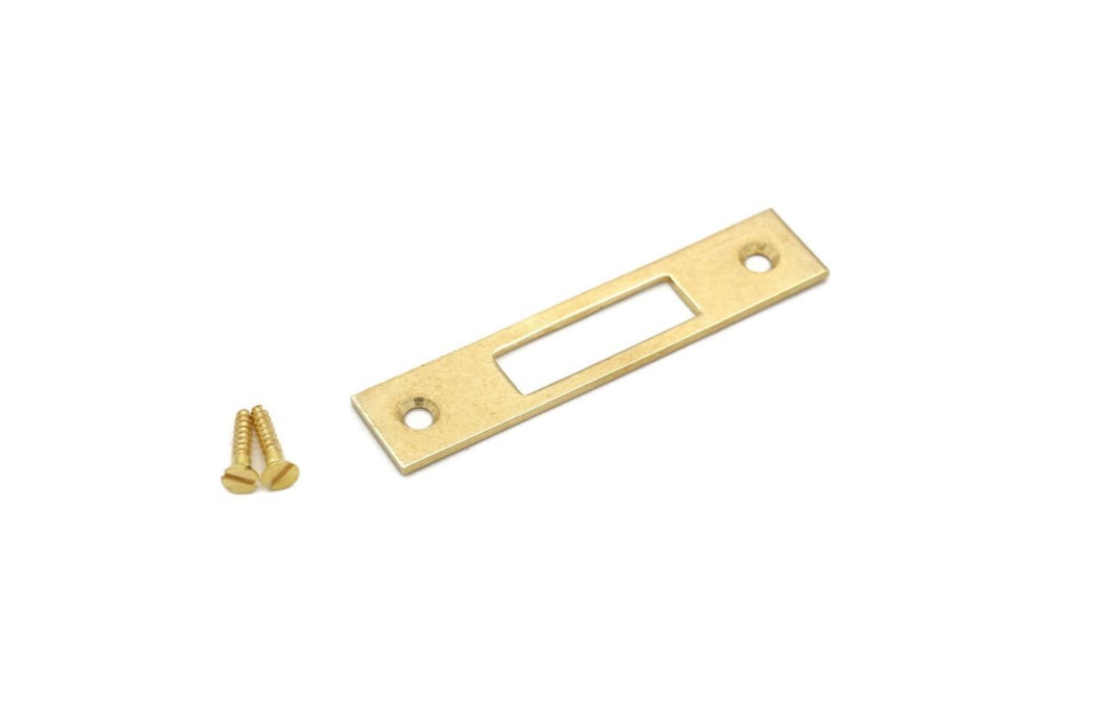 LOCK STRIKE PLATE 2" - Half Mortise Lock Full Mortise Lock Flush Mount ...