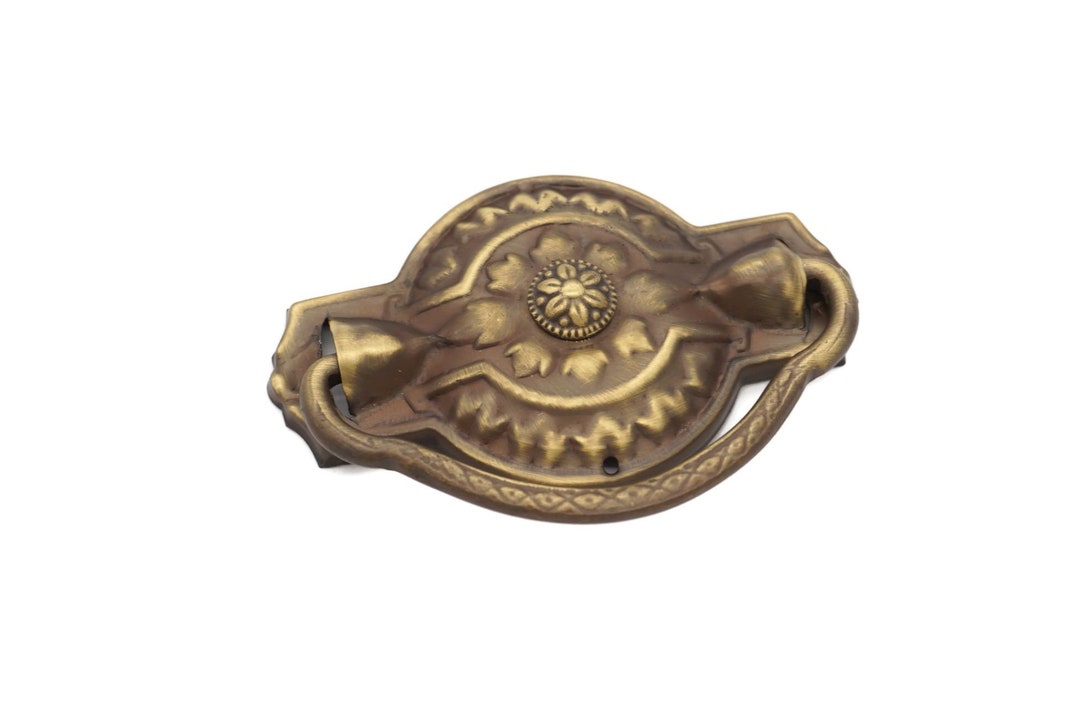 Victorian Drawer Pull SINGLE POST PULL Furniture Drawer Pull Cabinet ...