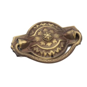 Victorian Drawer Pull SINGLE POST PULL Furniture Drawer Pull Cabinet ...