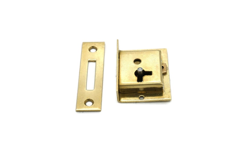 HALF MORTISE Chest Lock Antique Half Mortise Furniture Cabinet Lock for ...
