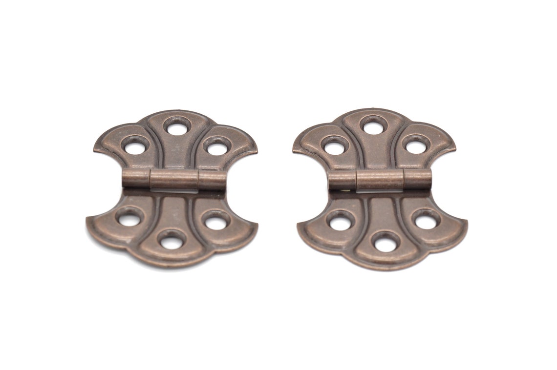 Hinges Butterfly Hinges SOLD IN PAIRS Flush Mount Full Surface | Etsy