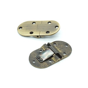 Hinges Butler Tray Hinges SOLD IN PAIRS 2 7/8" X 1 1/2" Antiqued Solid ...