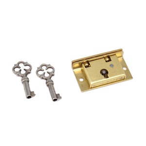 HALF MORTISE Chest Lock Half Mortise Box Lock Cabinet Lock Drawer Lock ...