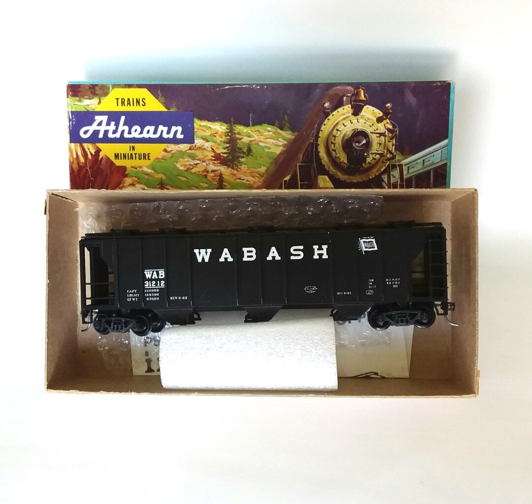 Athearn Wabash Covered Hopper Ho Scale - Etsy