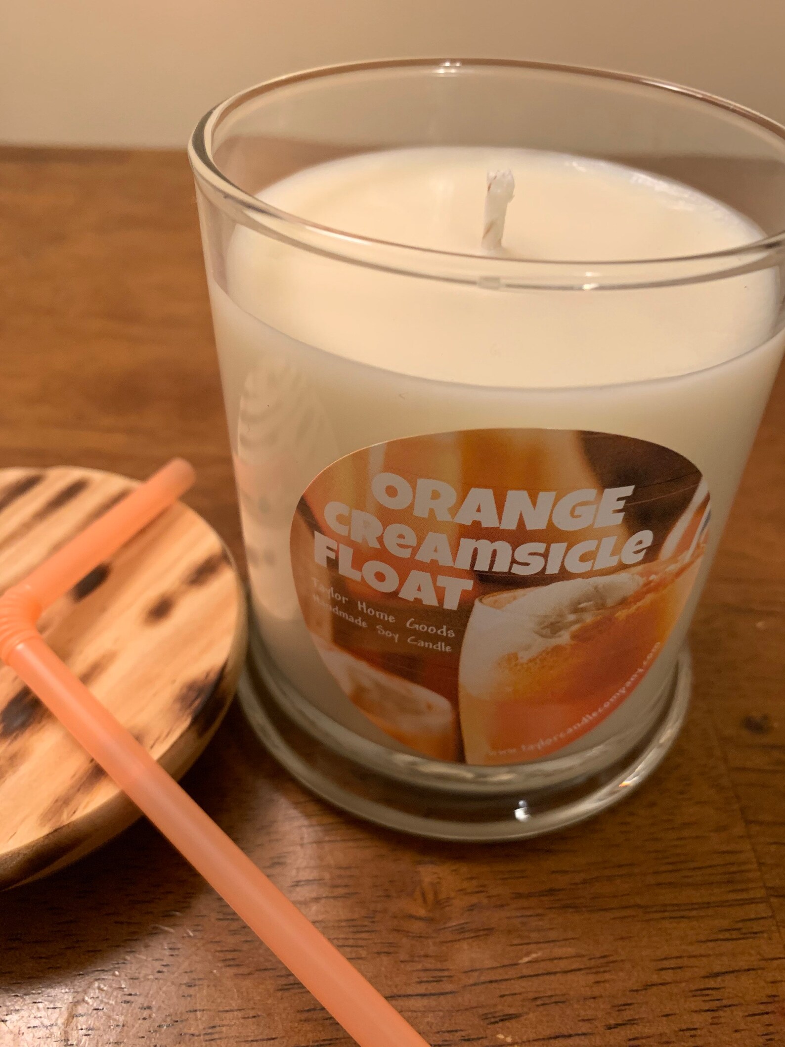 Orange Creamsicle Float Candle - Soy Candles - Etsy
