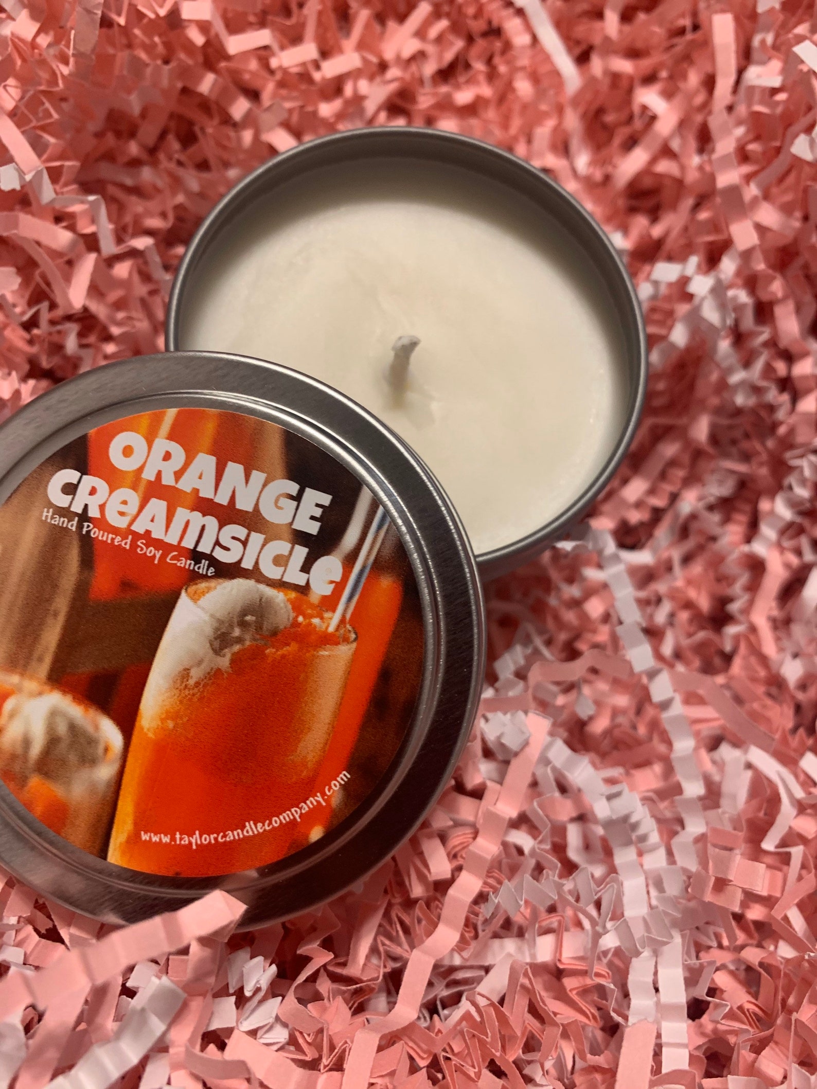 Orange Creamsicle Float Candle - Soy Candles - Etsy