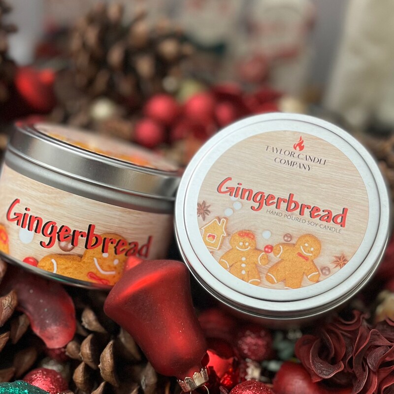 Gingerbread Candles - Etsy