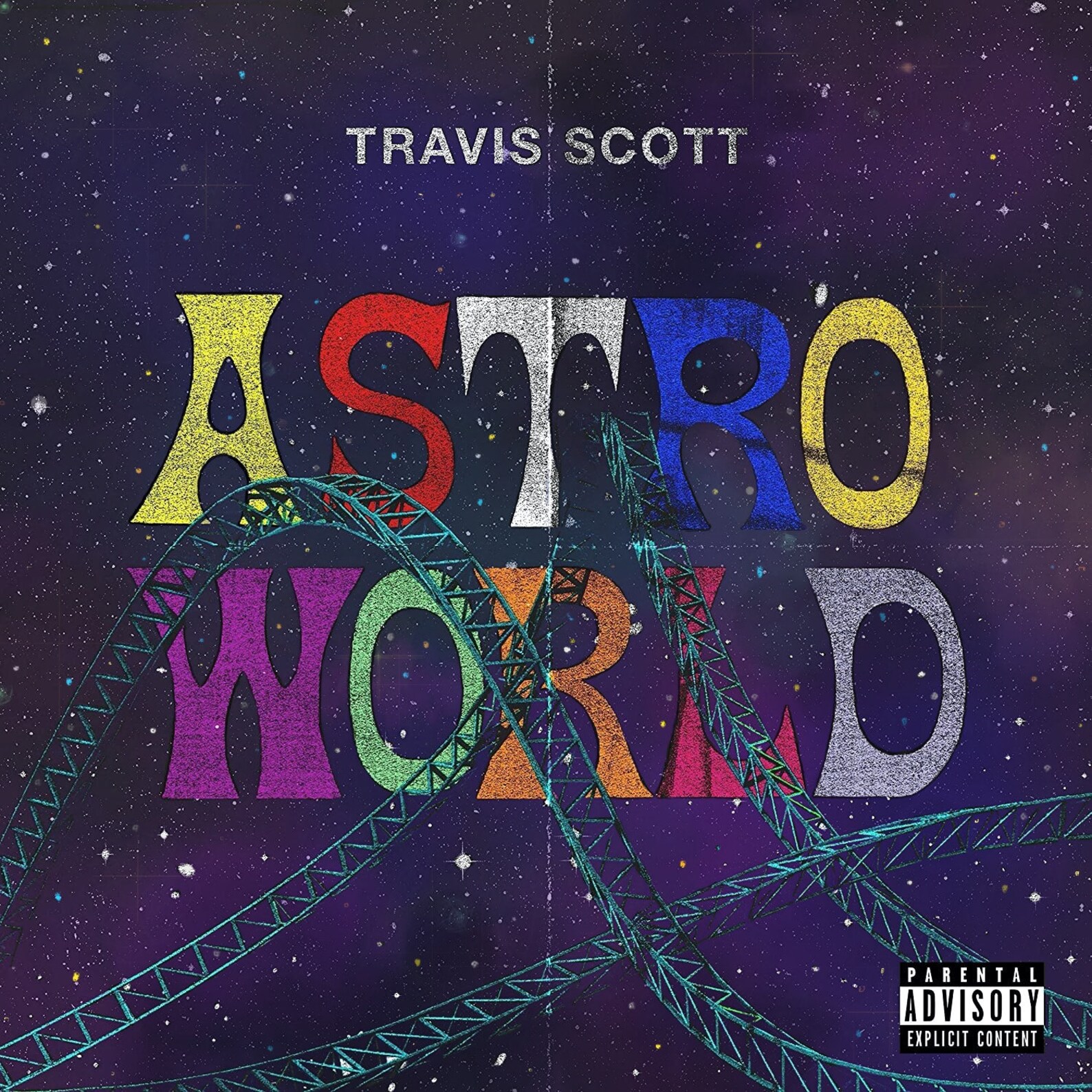 Travis Scott: Astro World Individual Space Stickers - Etsy