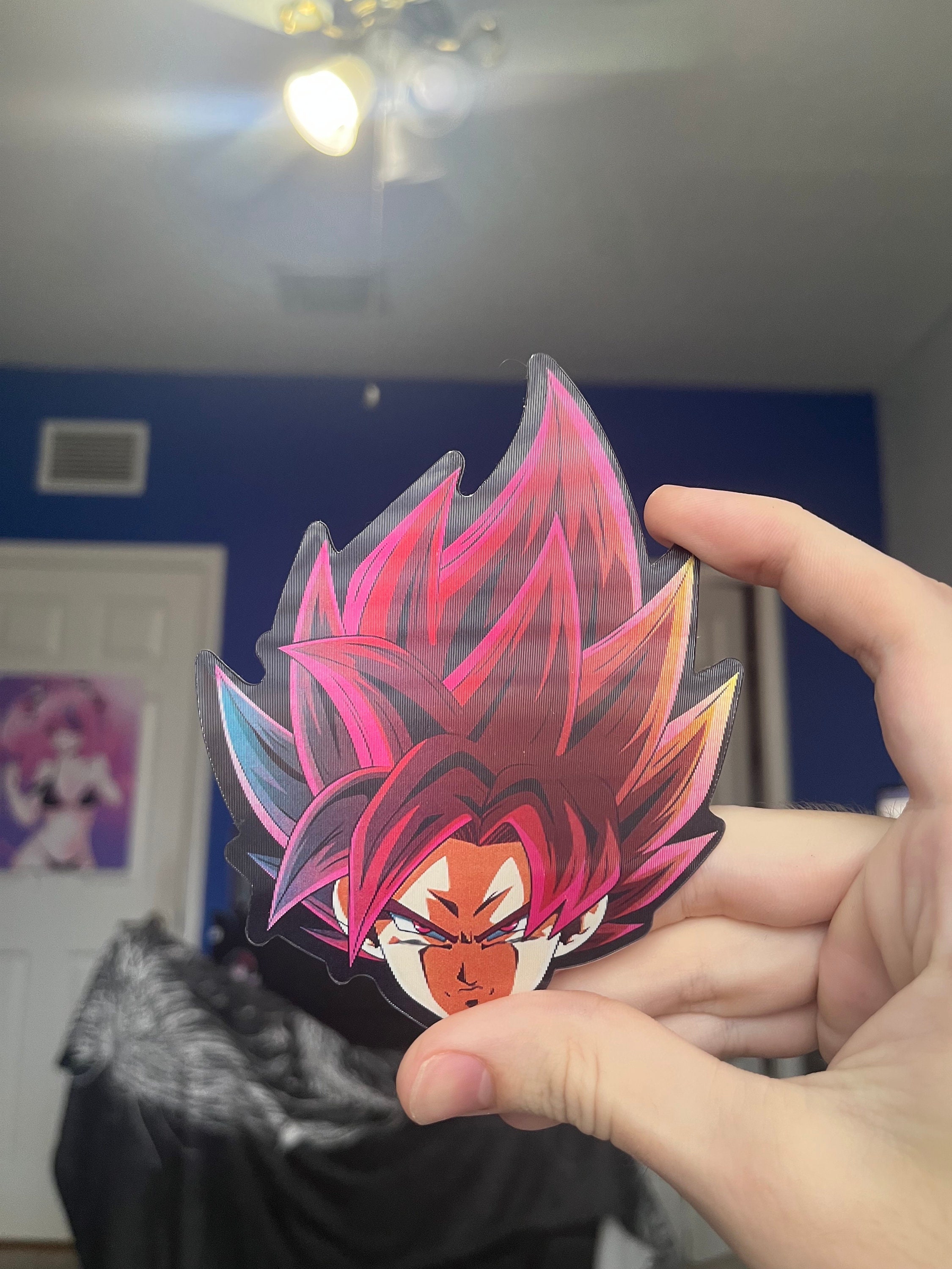 Dragon Ball Z Holographic Stickers - Etsy