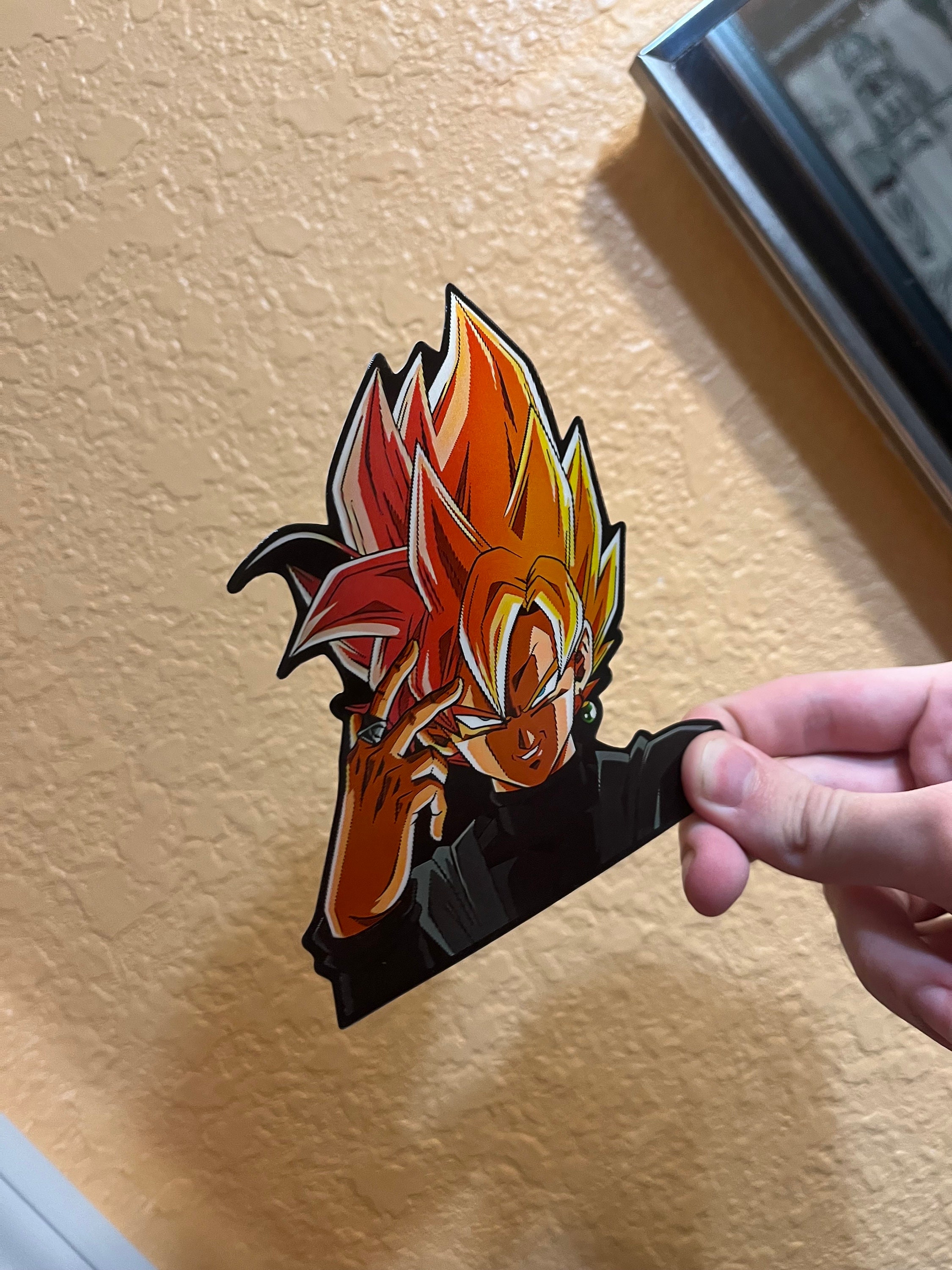 Dragon Ball Z Holographic Stickers - Etsy