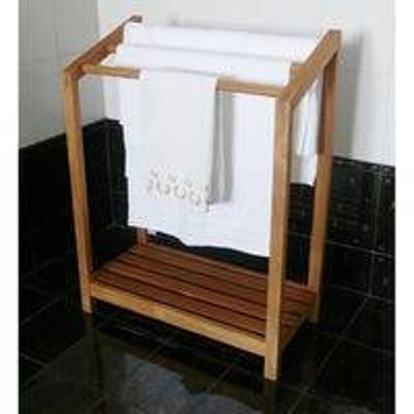 Wood Towel Rack - Etsy