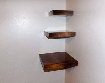 Corner Floating Shelves - Etsy