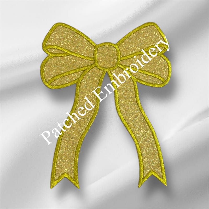 Bow Applique - Etsy