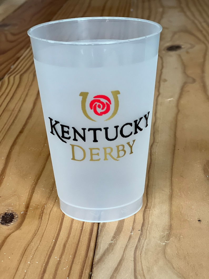 Kentucky Derby Frosted Plastic Cup - Etsy