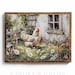 COTTAGECORE CHICKEN PRINT Farmhouse Wall Art for Kitchen Country Farm ...