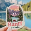 Banff National Park Vinyl Sticker | Collectible | Outdoors | Travel ...