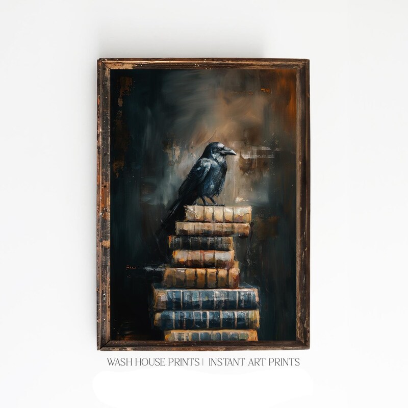 Raven Printable - Etsy