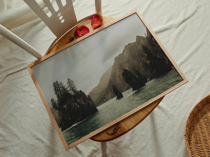 Aialik Bay, Resurrection Bay, Kenai Fjords, Seward Alaska, Sea Stacks ...