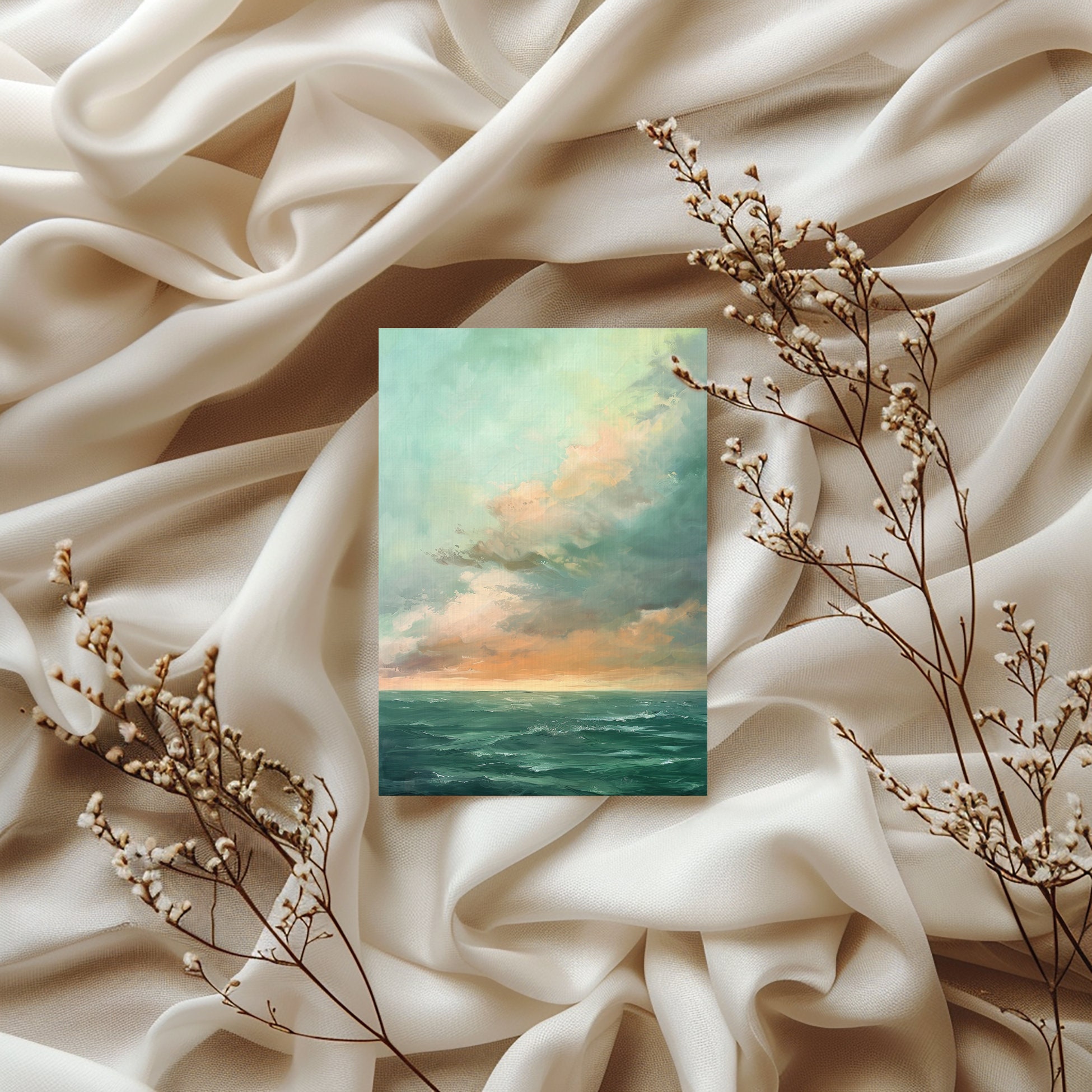 Cottagecore Summer Wall Art Beach Cottagecore Print Beach House Wall ...