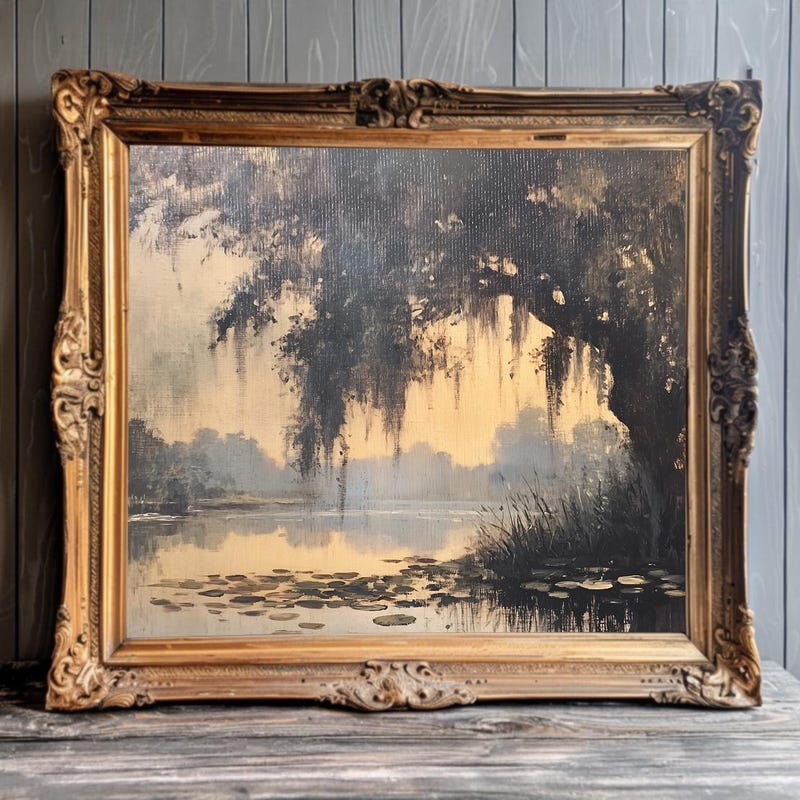 Canvas Willow Tree Picture - Etsy