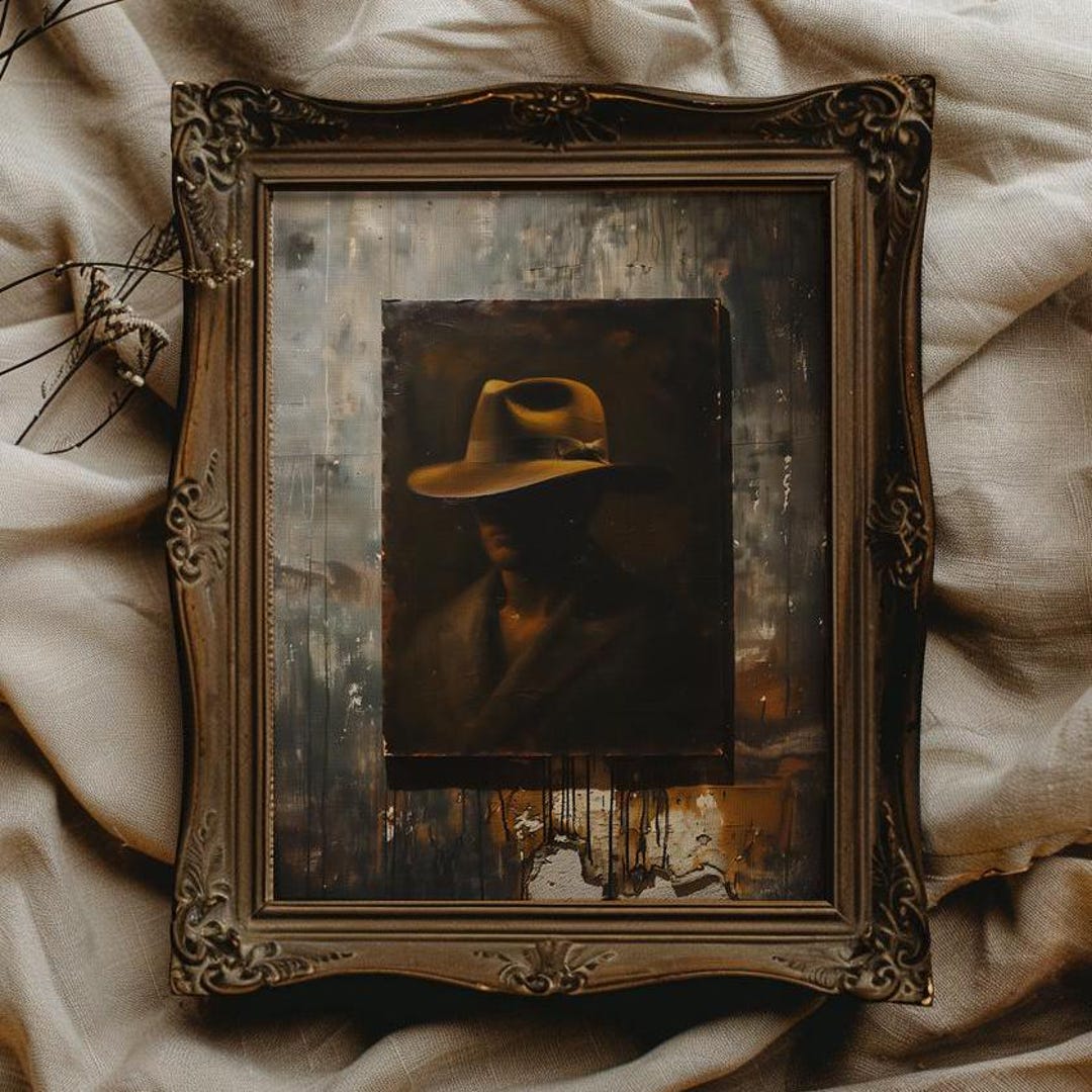 Man Cave Wall Art for Mens Office Decor for Home Bar Wall Art Western ...