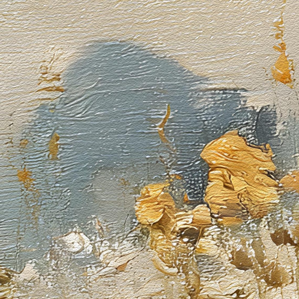 Cottagecore Wall Art Wildflower Meadow Print Spring Wall Decor ...