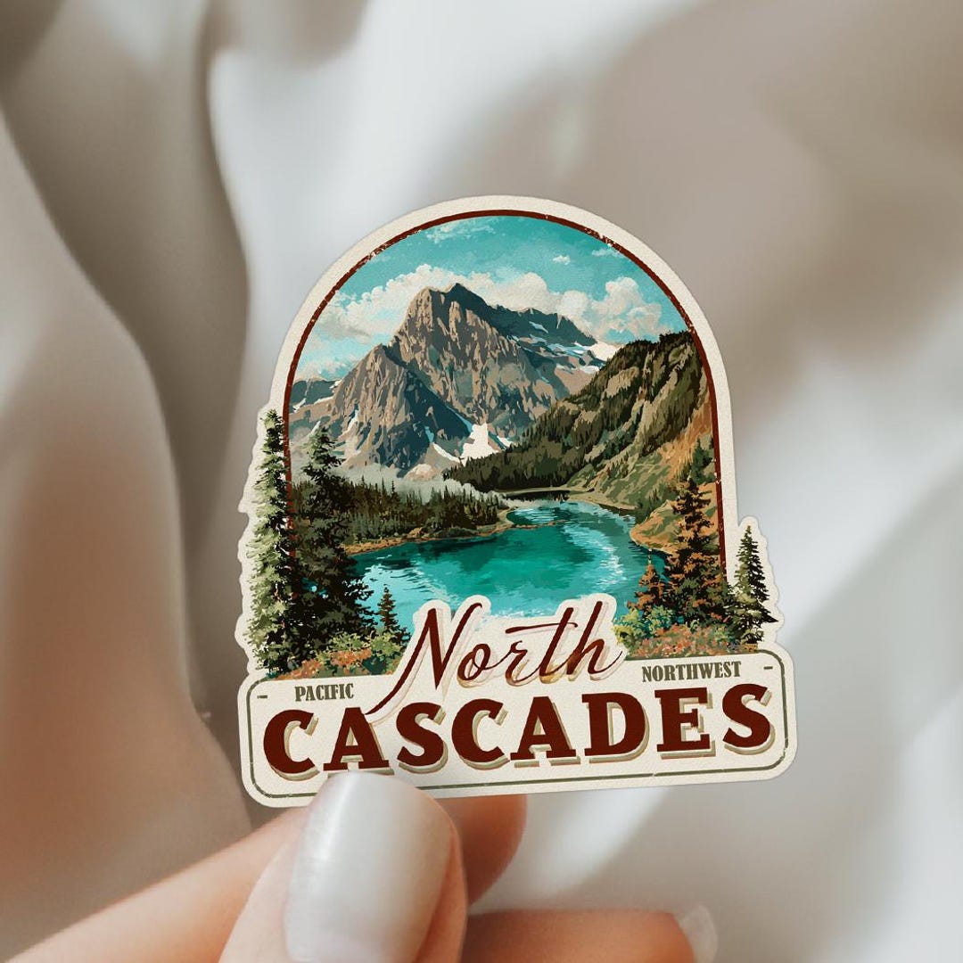 Bulk Stickers North Cascades National Park Sticker Washington State ...