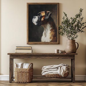 Boxer Printable Boxer Dog Wall Art for Boxer Owner Gift for Dog Mom ...
