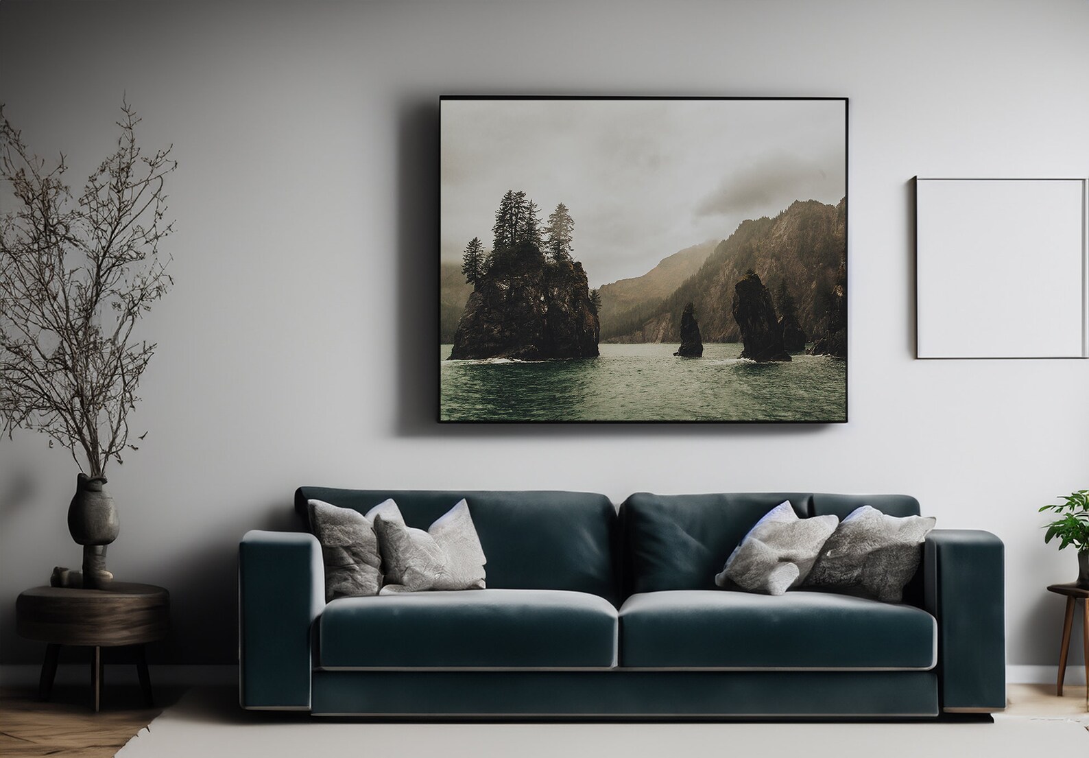 Aialik Bay, Resurrection Bay, Kenai Fjords, Seward Alaska, Sea Stacks ...