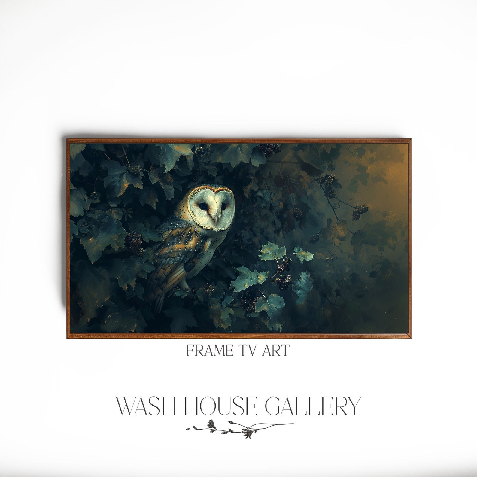 Owl Frame TV Art Download Downloadable Frame TV Art Samsung Frame TV ...