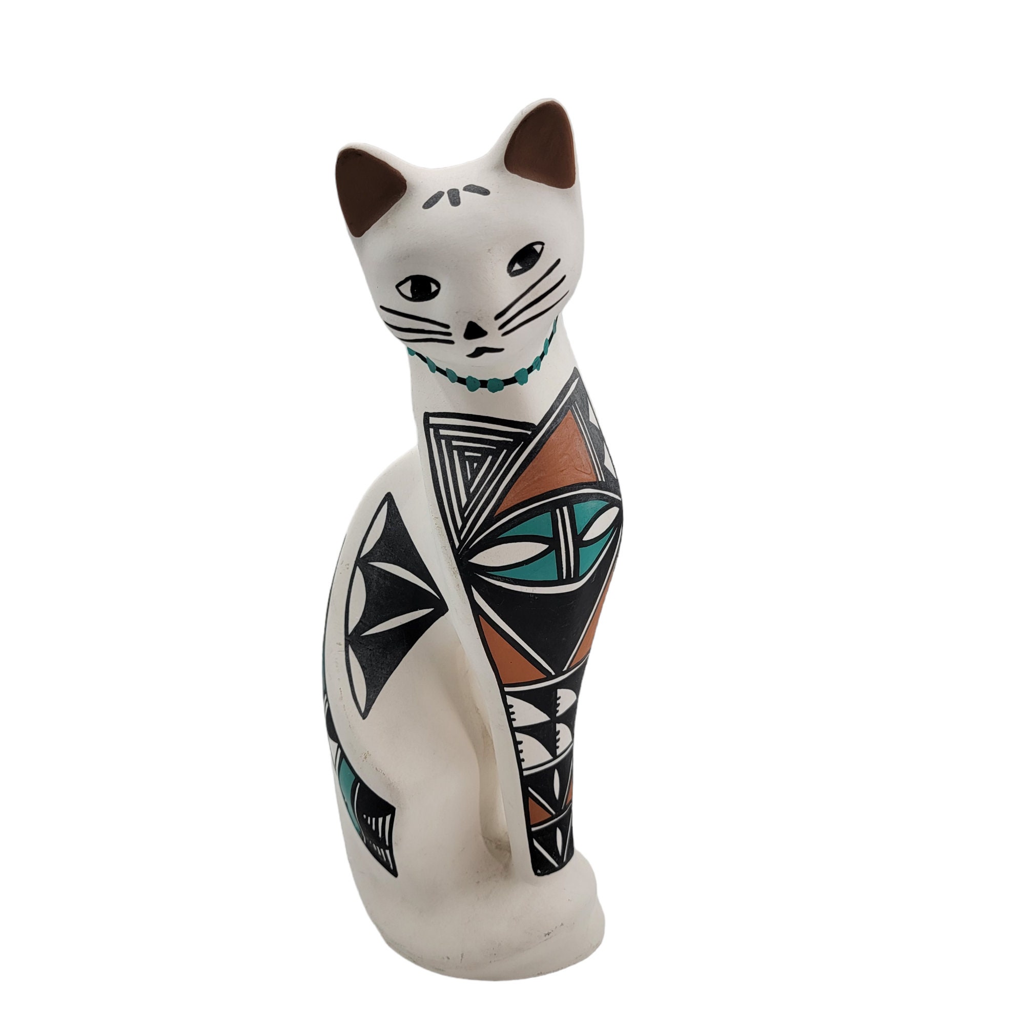 Native American Pottery Cat