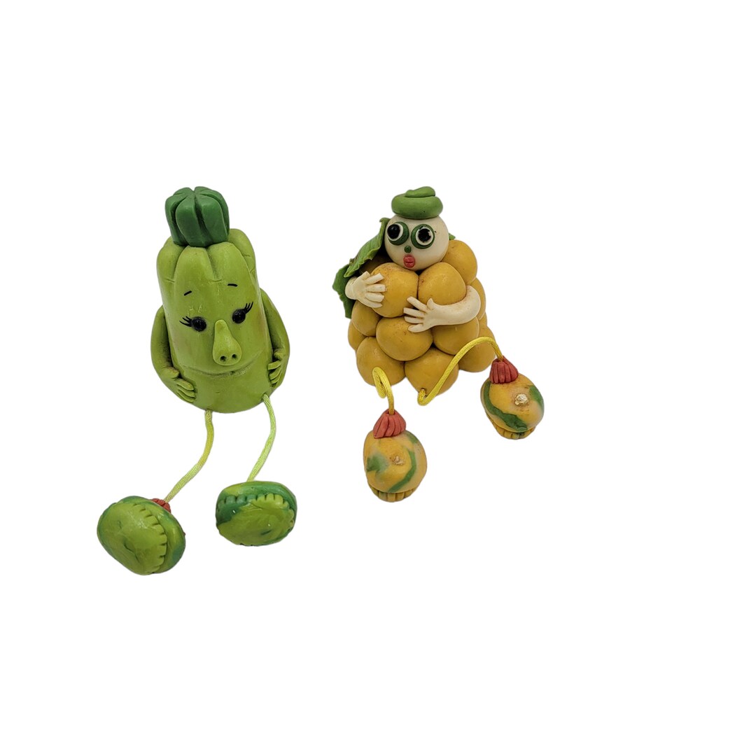 Vintage Retro Vegetable Shelf Sitters Kitsch Decor - Etsy