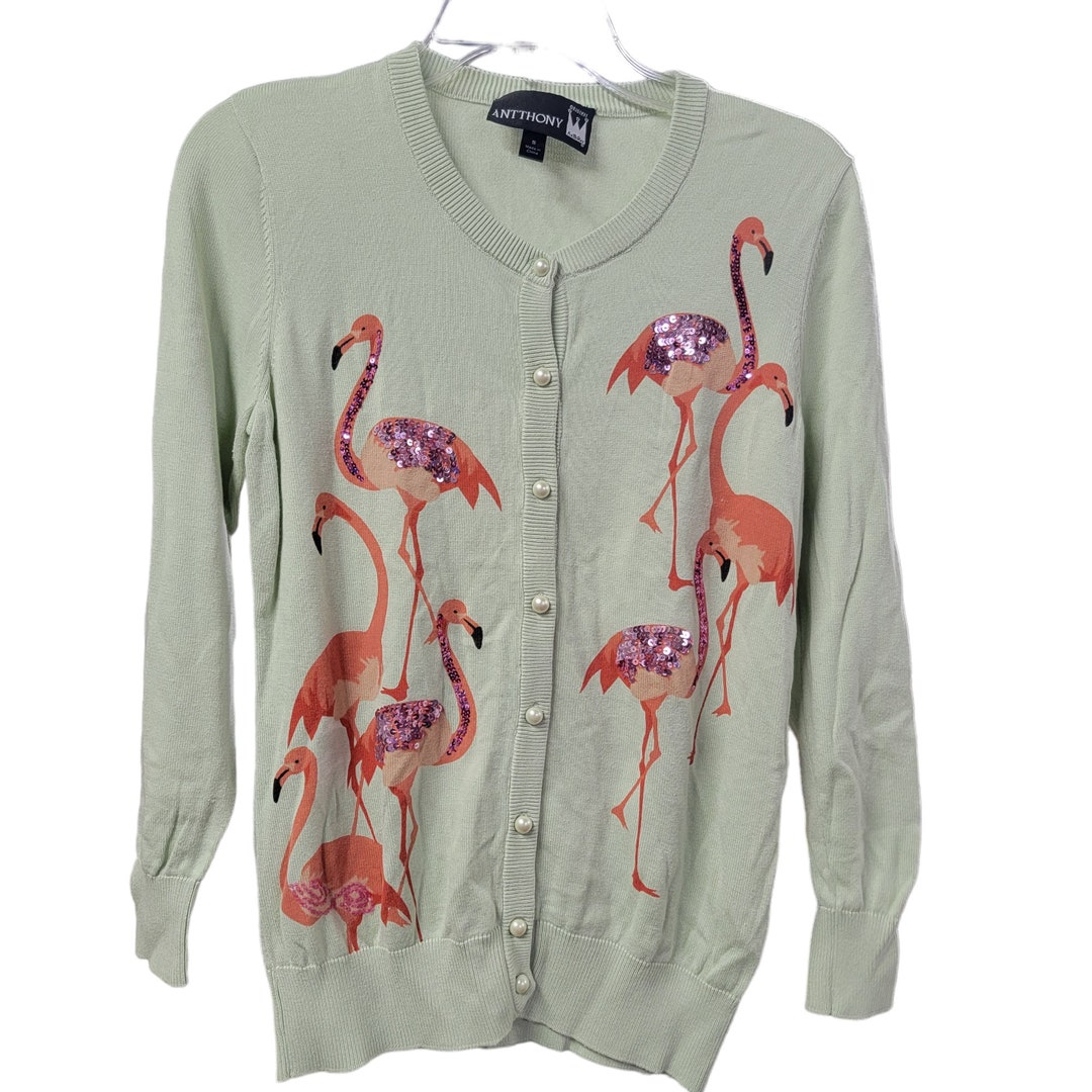 Anthony Original Button Front Cardigan Sweater Sparkly - Etsy