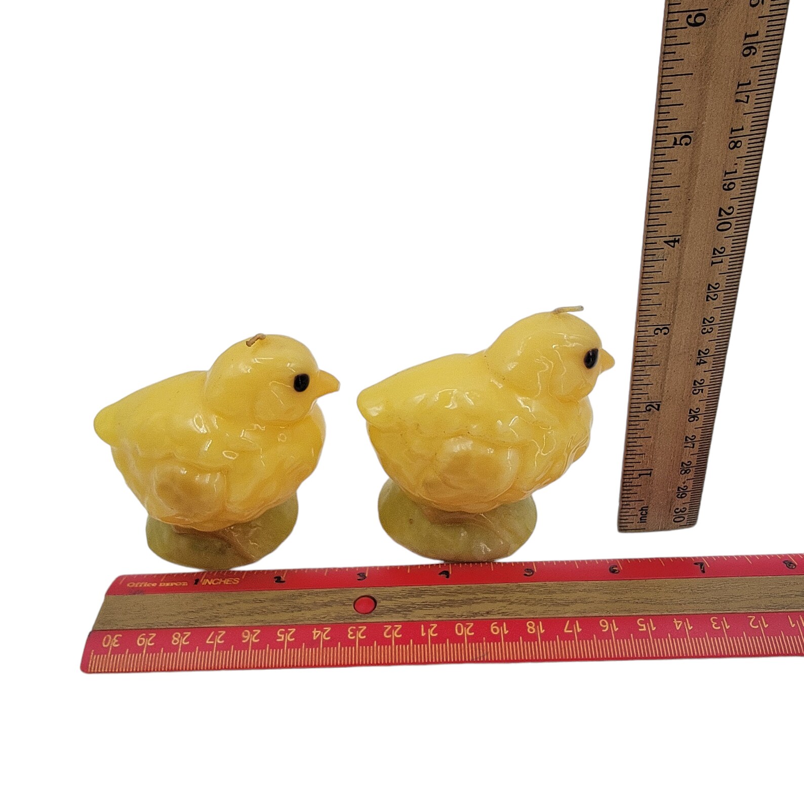 Vintage Yellow Baby Chicken Candles Easter - Etsy