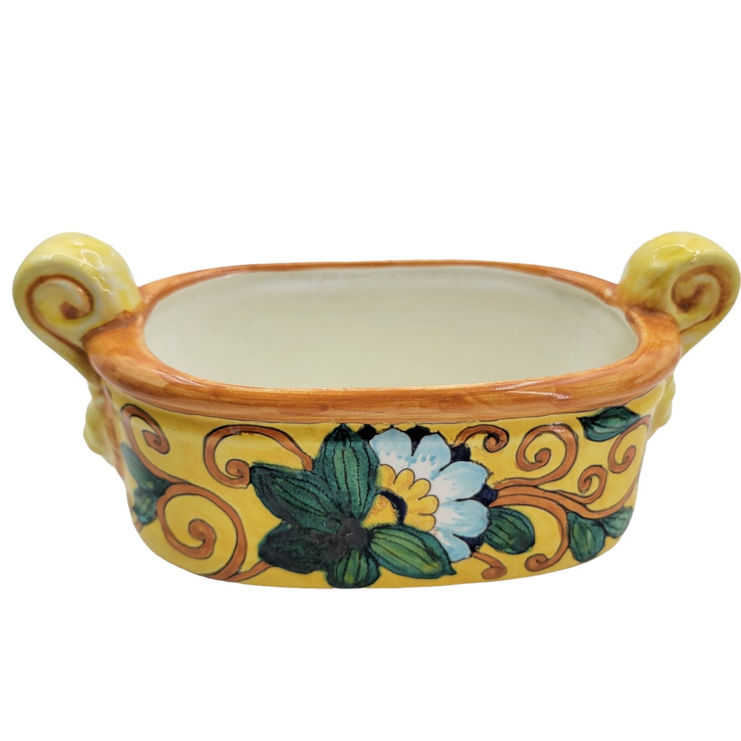 Vintage Italian Ceramic Planter - Etsy