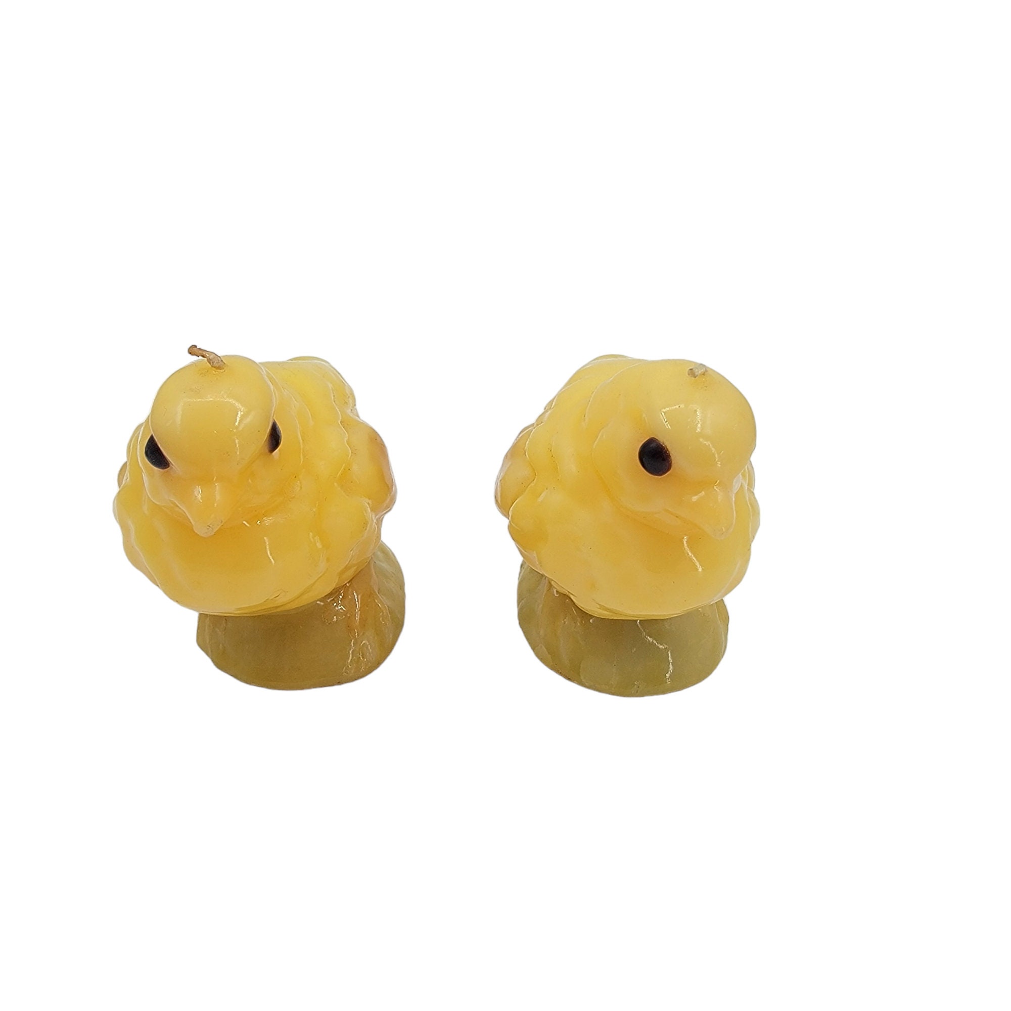 Vintage Yellow Baby Chicken Candles Easter - Etsy