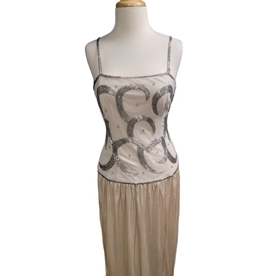 Rare Vintage Frank Composto 80s couture dress - Gem