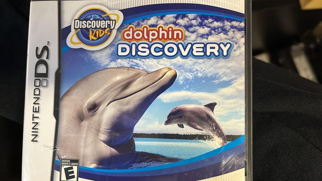 Dolphin Discovery Video Game for the Nintendo DS 3DS Handheld System ...