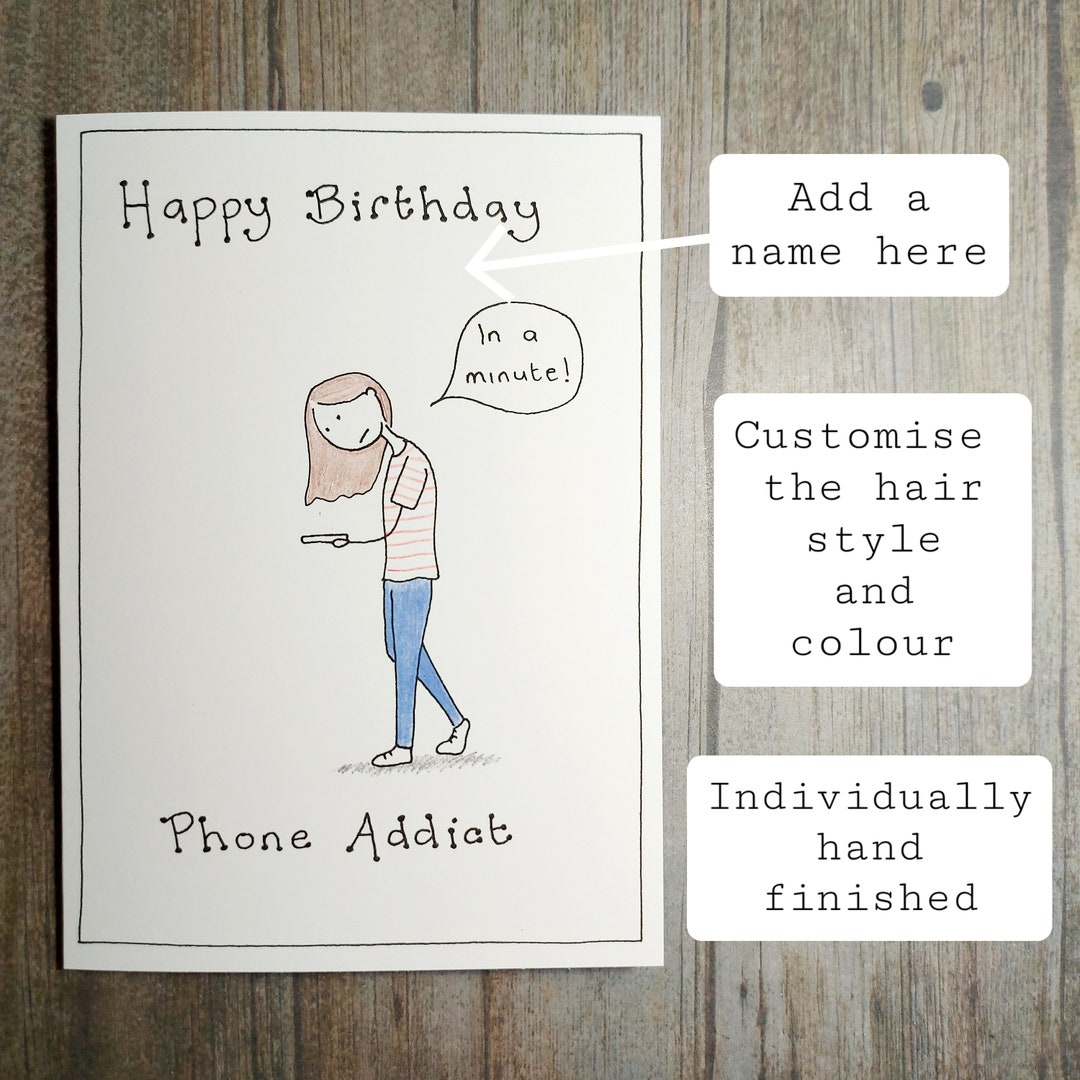 Customisable Birthday Card for Teenage Boy or Girl, 14th, 15th, 16th ...