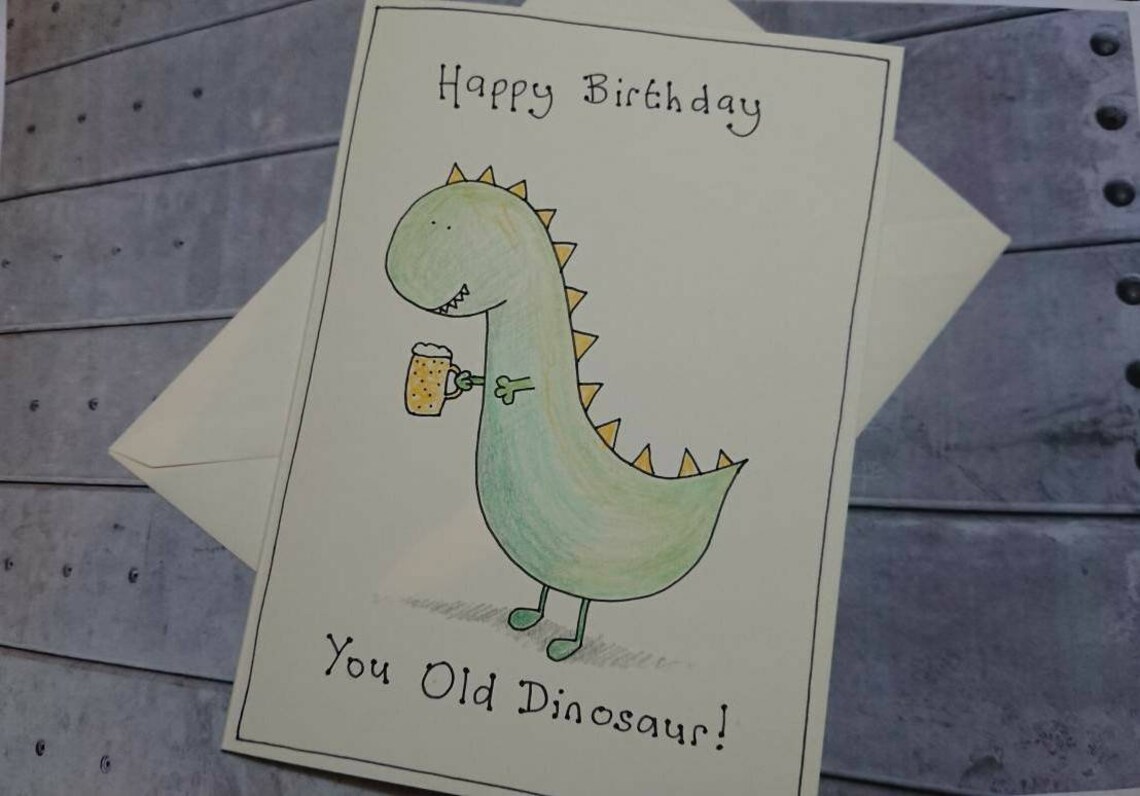 Funny Men's Birthday Card for Men Him Male Friend or | Etsy