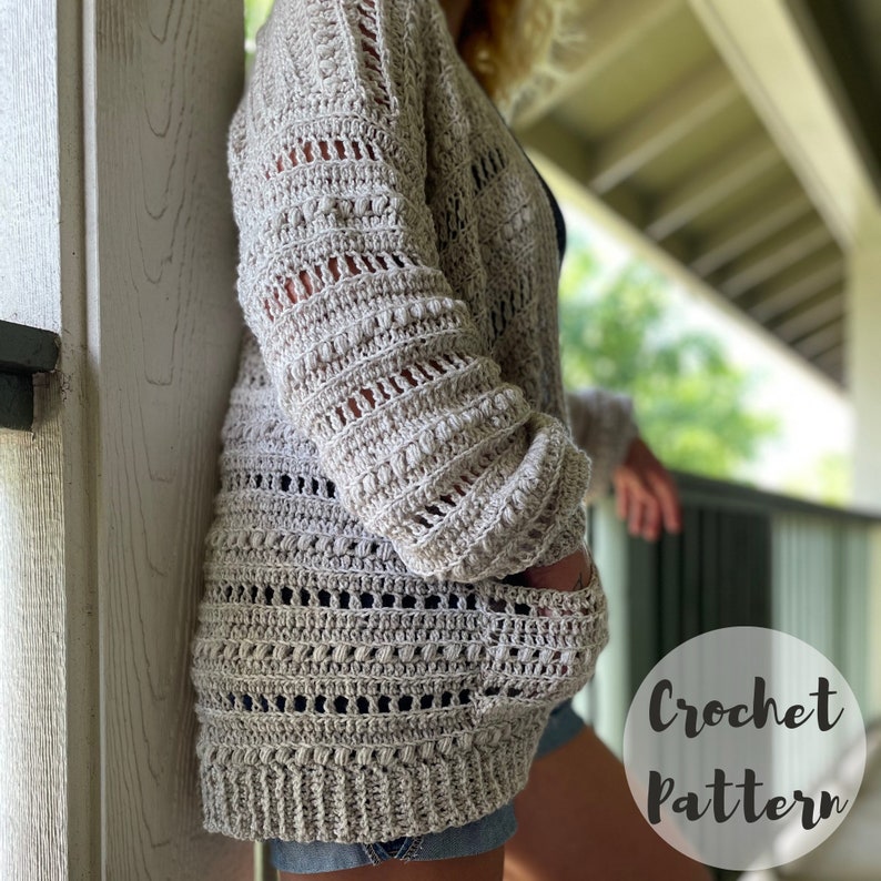 Crochet Pattern Bundle / the Haven and Haven Lite Cardi/ Crochet ...