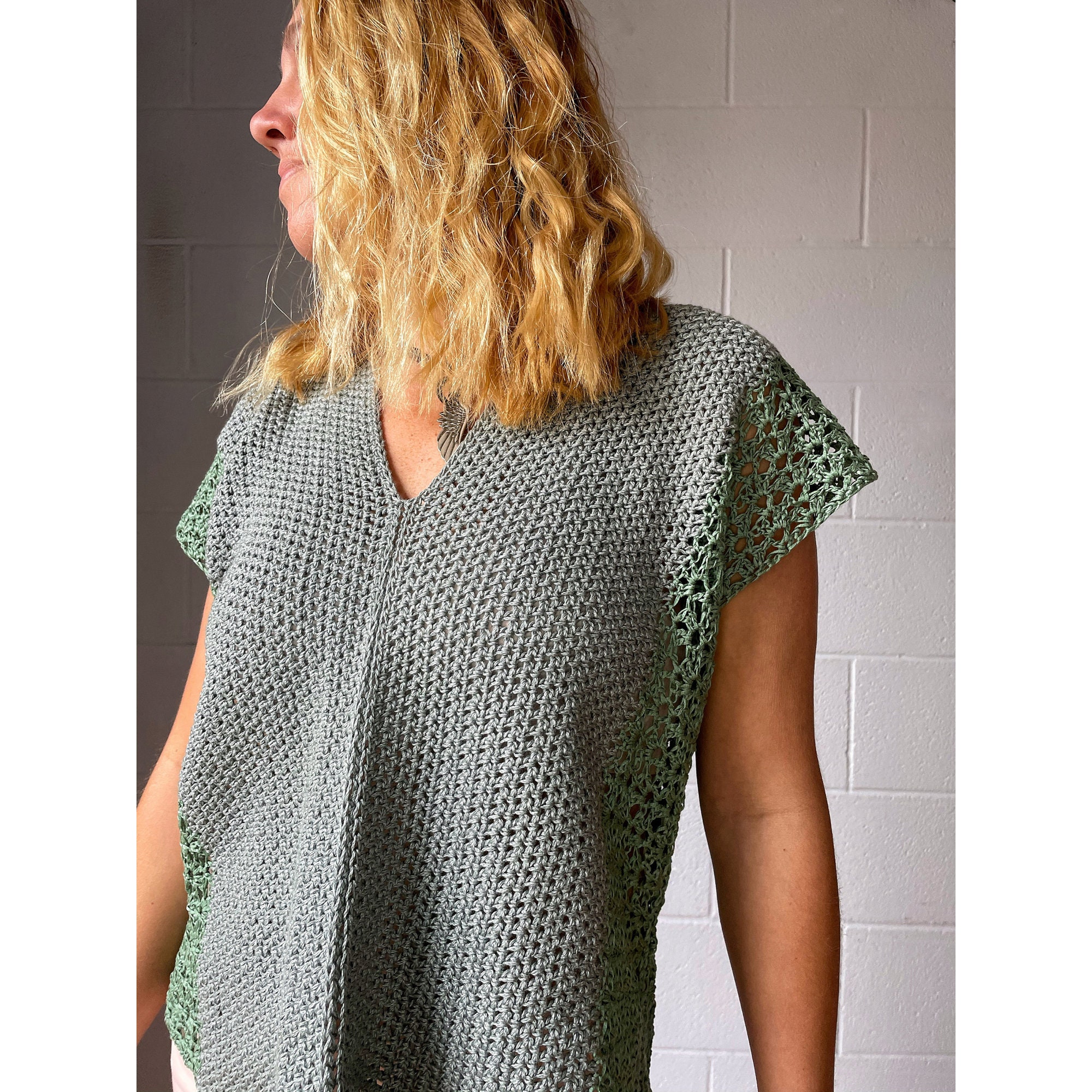 Crochet Pattern/ Crochet Top Pattern/ Easy Crochet Shirt/ - Etsy