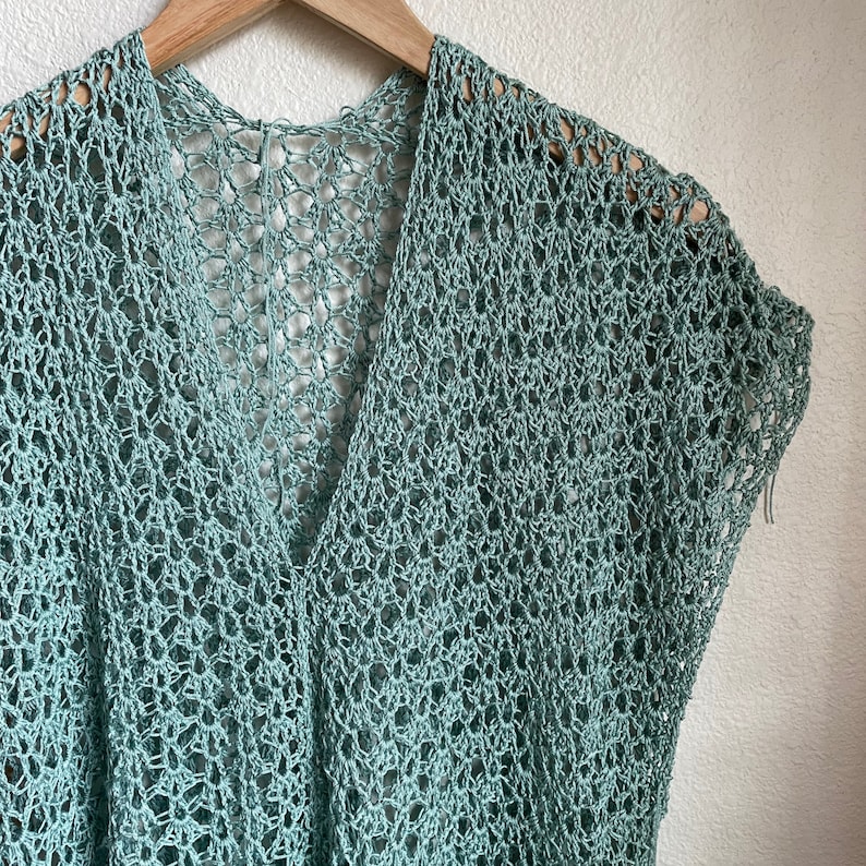 Crochet Pattern/ Crochet Top Pattern/ Crochet Lacy Top/ Crochet Summer ...