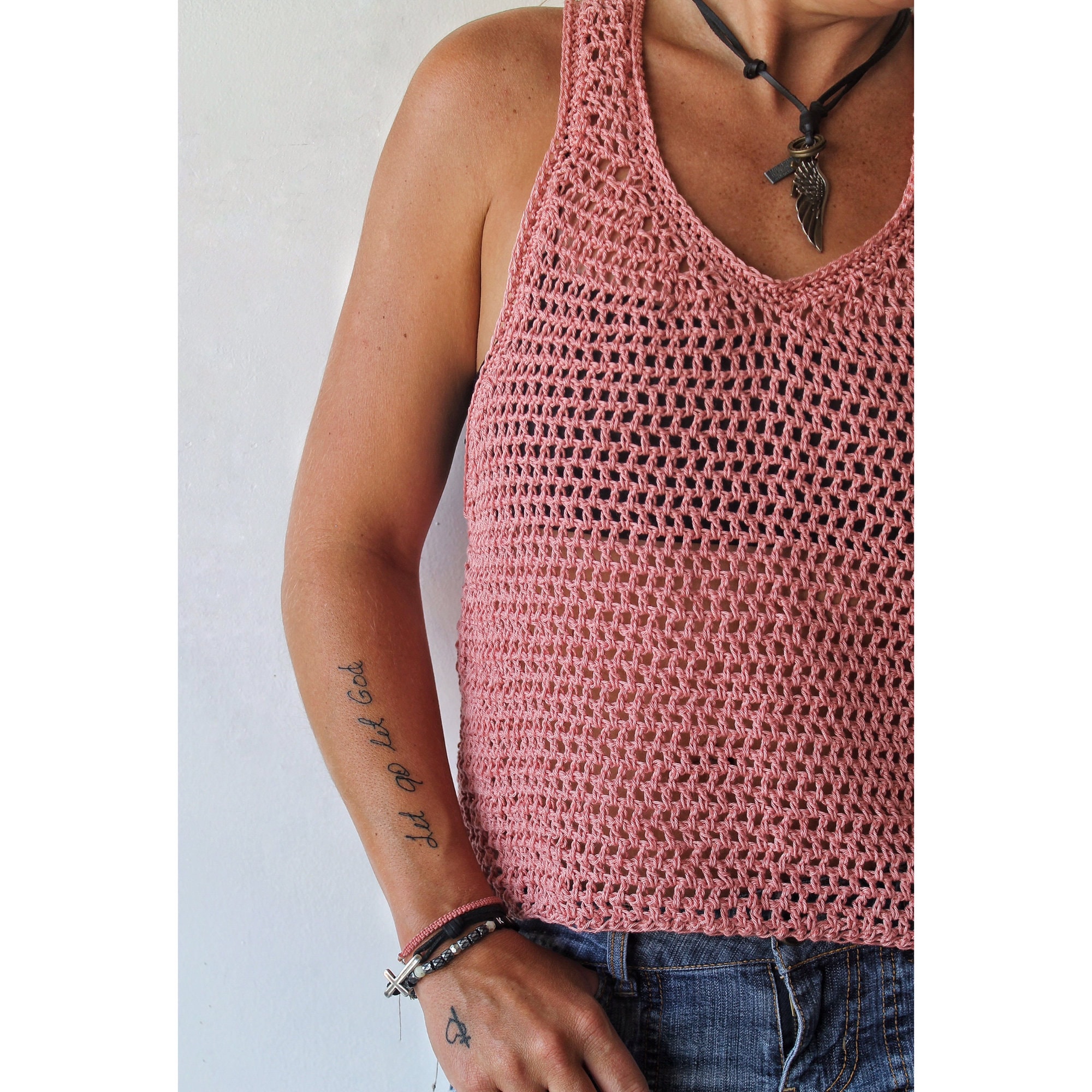 Crochet Pattern// the Rowan Racerback Tank// Crochet Tank Top - Etsy