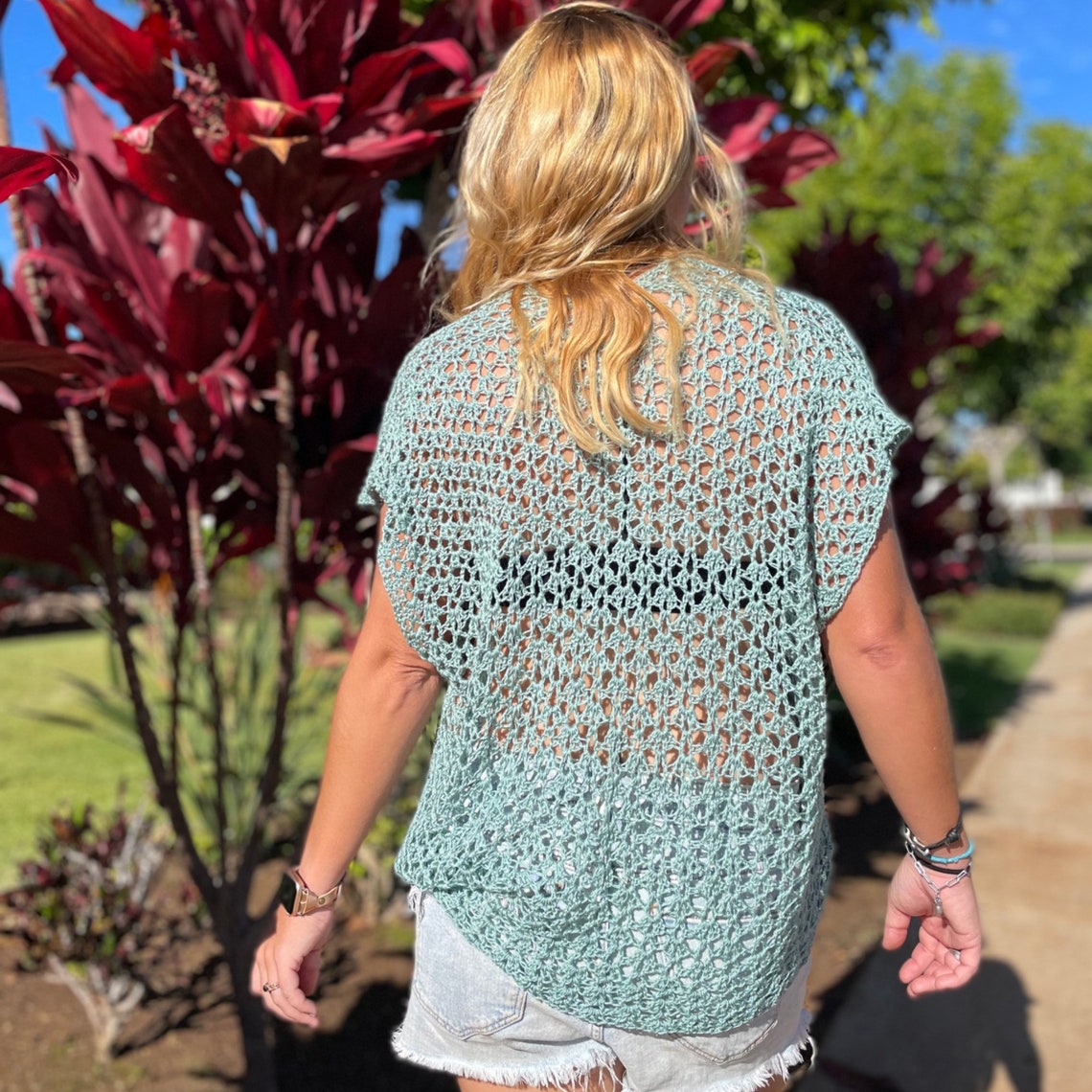 Crochet Pattern/ Crochet Top Pattern/ Crochet Lacy Top/ | Etsy