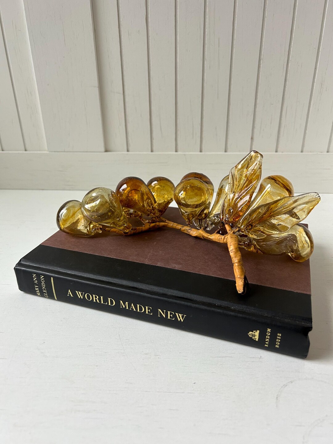 Vintage Blown Glass Grapes | Vintage Glass Grapes | Made in Italy Glass ...