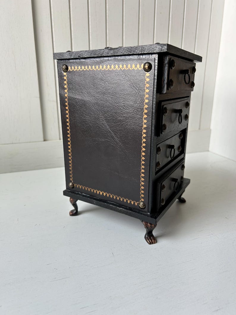 Vintage Made in Japan Wooden Jewelry Box | Vintage Wooden Box | Vintage ...